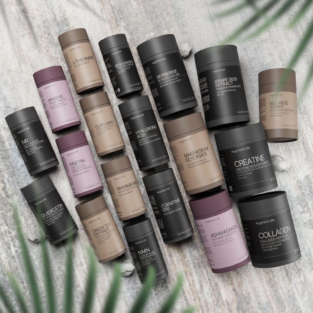 Supplements for Longer Healthy Living. Efficacy and Quality Assured – Augment Life