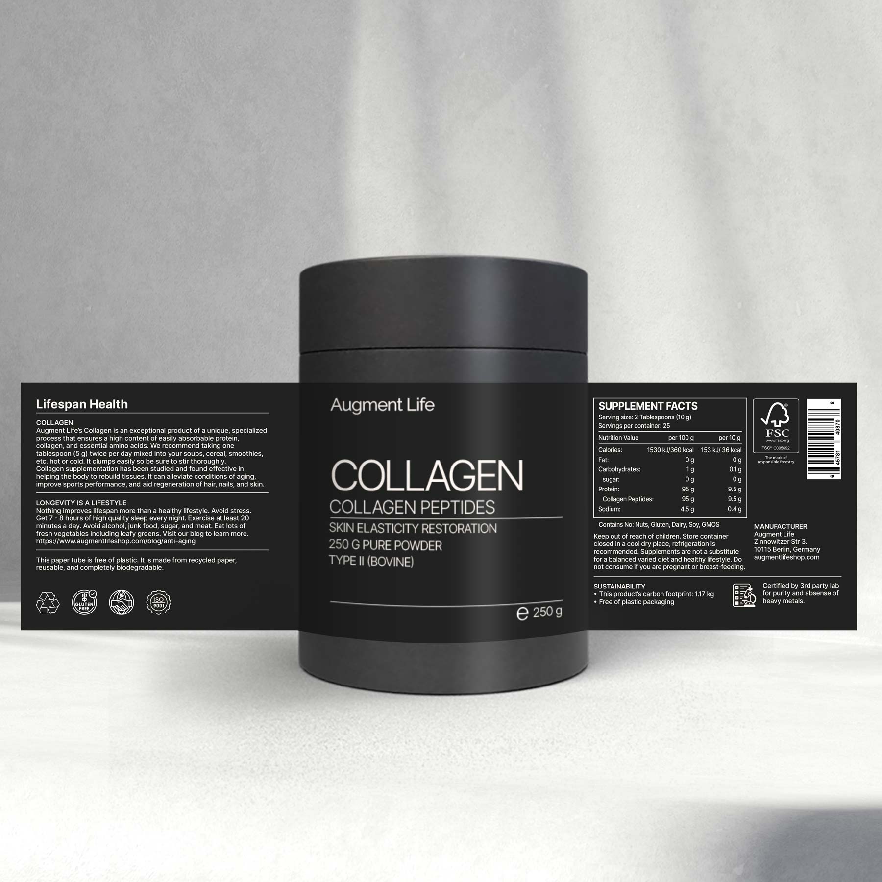 Collagen Peptides Type II - Powder – Augment Life