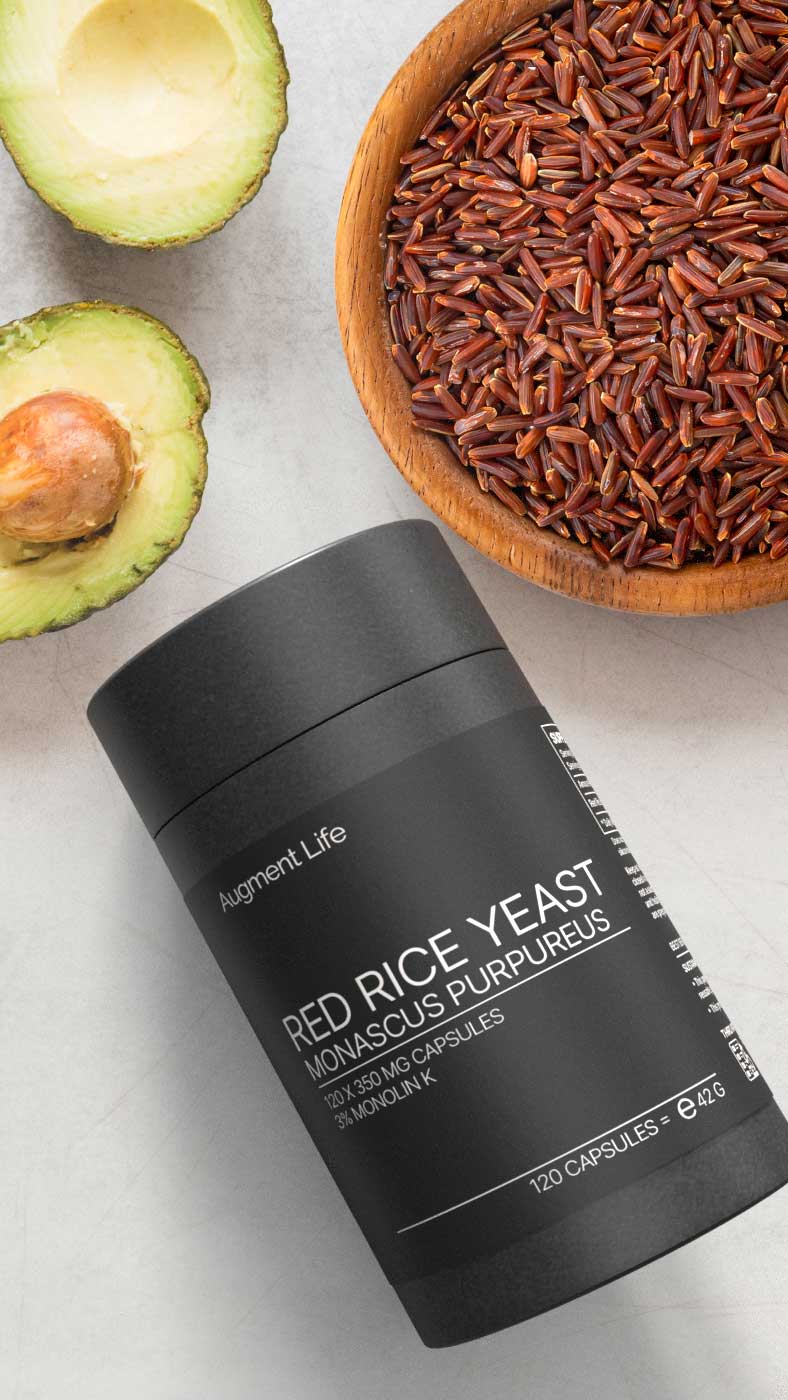 Red Yeast Rice - 350 mg x 120 capsules - 3% Monacolin K - Monascus Pur ...